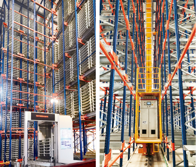 Radio Shuttle Rack Warehouse Storage Racking Pallet Runner Rack Shuttle ...