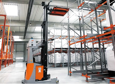 Radio Shuttle Racking Warehouse Storage Racking Pallet Runner Rack ...