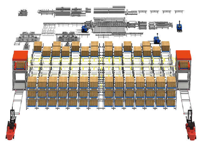 Radio Shuttle Cart And Carrier For Automatic Storage And Retrieval ...