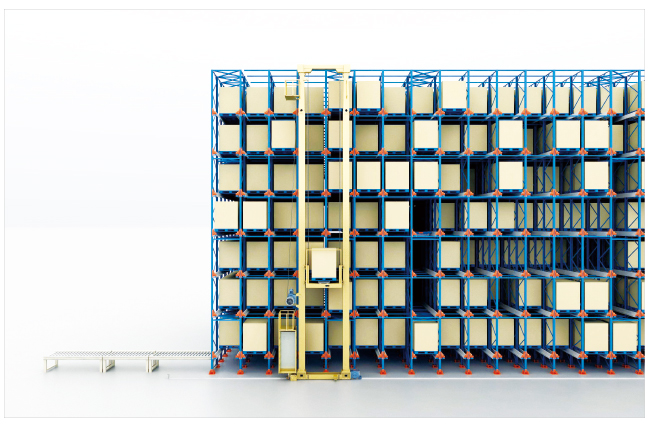 Radio Shuttle Rack Cart And Stacker Crane For Automatic Storage And ...