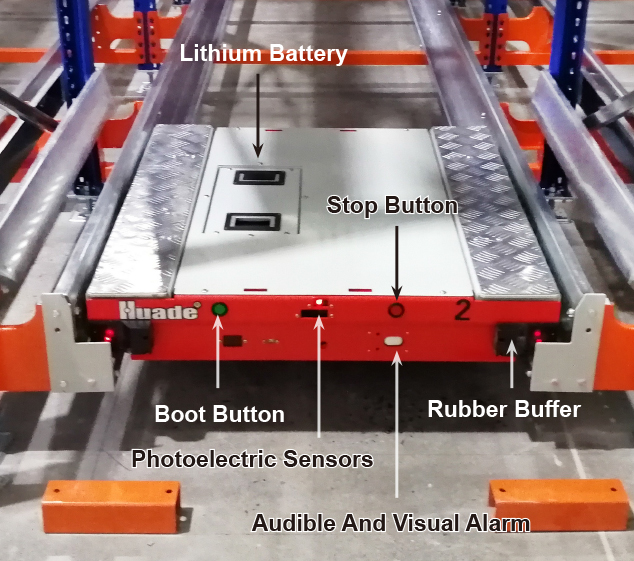 Radio Shuttle Cart For Radio Shuttle Rack Radio Shuttle Pallet Runner Cart