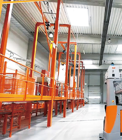 Radio Shuttle Rack Cart And Forklift (AGV) System Fully Automated Fifo ...