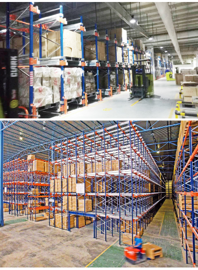 Radio Shuttle Rack Cart And Forklift (AGV) System Fully Automated Fifo ...