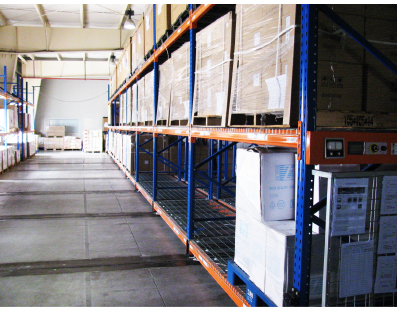 Electric Mobile Pallet Racking Rail-Guided Electric Mobile Rack ...