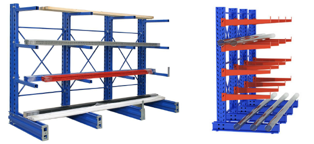 Heavy Duty Storage Cantilever Rack Electric Mobile Cantilever Racking ...