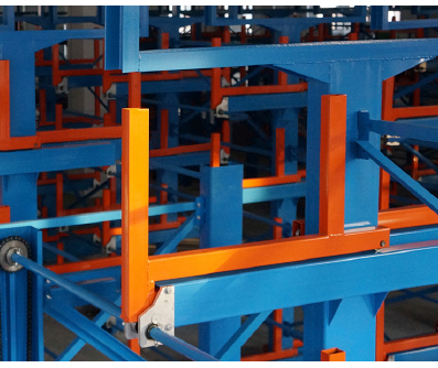 Electric Drive Telescopic Cantilever Rack Long Steel Pipe Cantilever ...