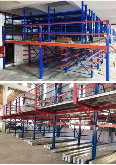 Cantilever Rack For Long Products Cantilevered Mezzanine Rack Warehouse ...