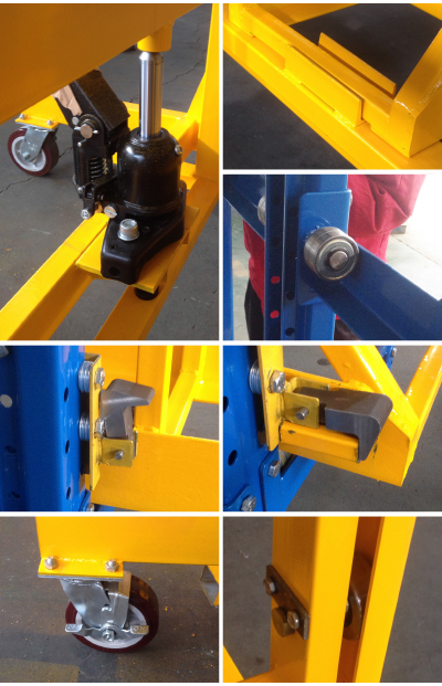 Roll Out Cassette Rack Honeycomb Rack Long Products Racking Cantilever ...