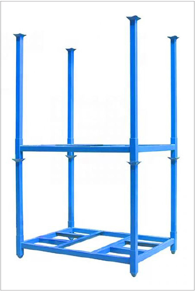 Demountable Square Tube Pallet Stacking Rack For Warehouse Storage