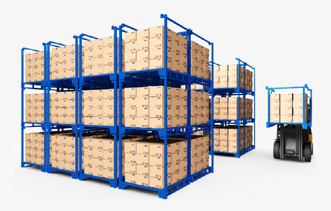 Nesting Stacking Rack steel Stacking rack Stackable Racking