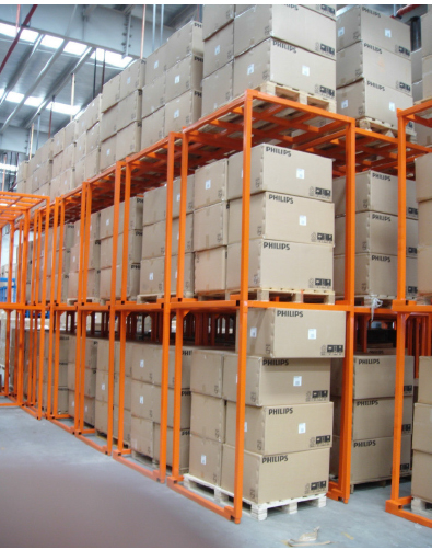 Warehouse Storage Stacking, Nesting Movable Pallet Support , Pallet ...