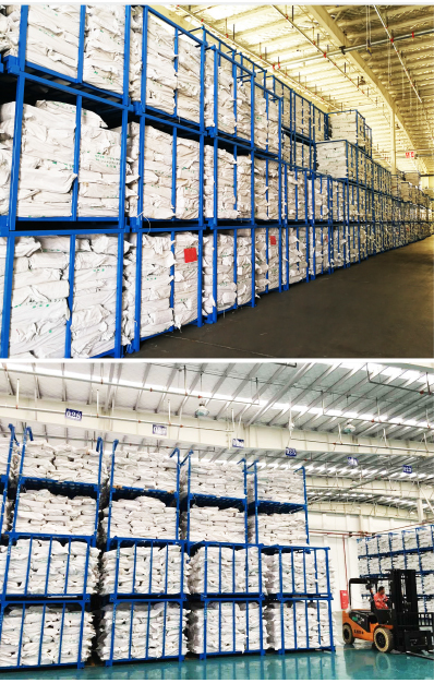 Warehouse Storage Stacking, Nesting Movable Pallet Support , Pallet ...