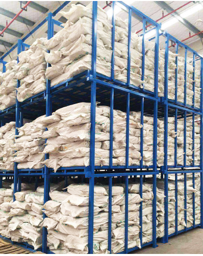 Warehouse Storage Stacking, Nesting Movable Pallet Support , Pallet ...