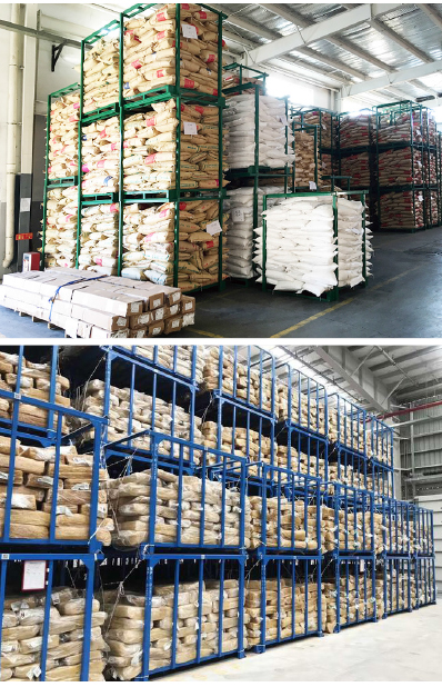 Warehouse Storage Stacking, Nesting Movable Pallet Support , Pallet ...