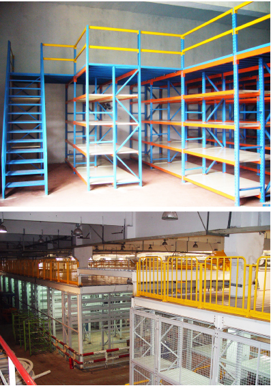 Mezzanine racking Half Rack Mezzanine Warehouse Storage Racking
