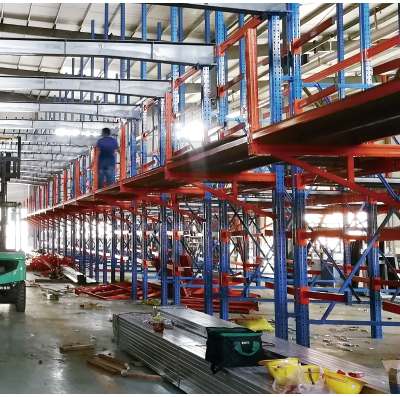 Cantilever Rack For Long Products Cantilevered Mezzanine Rack Warehouse ...