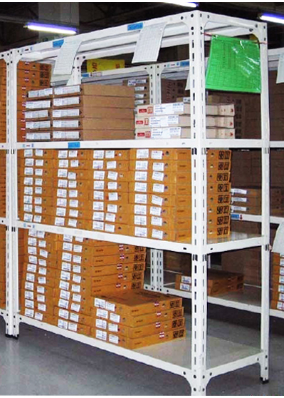 Light Duty Rack Angel Iron Rack Carton Box Storage Racking Long Span ...