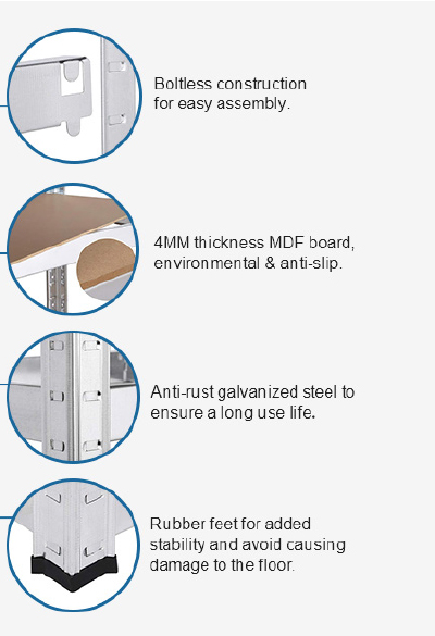 Light Duty Rack Angel Iron Rack Carton Box Storage Racking Long Span ...