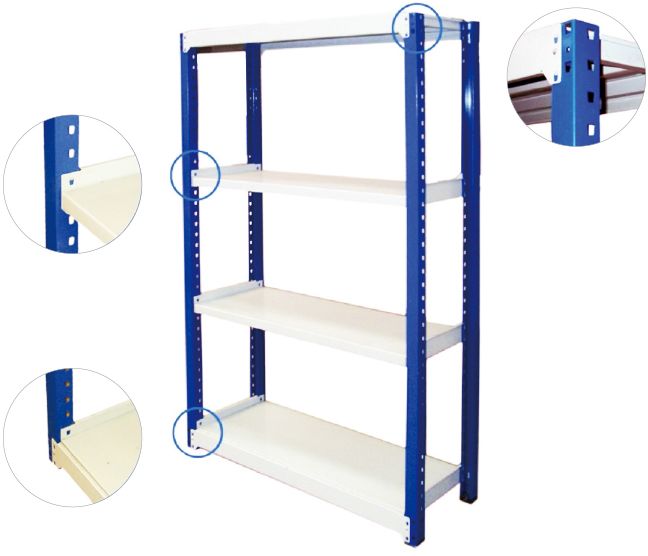 Medium Duty Rack A Carton Storage racking Long Span Rack Warehouse ...