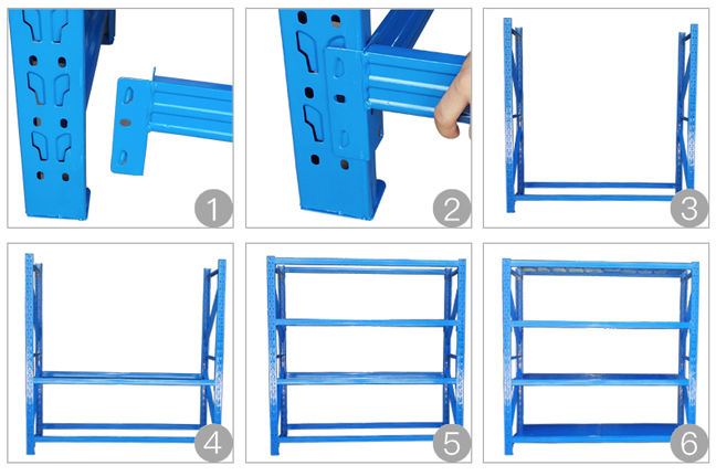 Heavy Duty Rack Carton Box Storage racking Long Span Rack Warehouse ...
