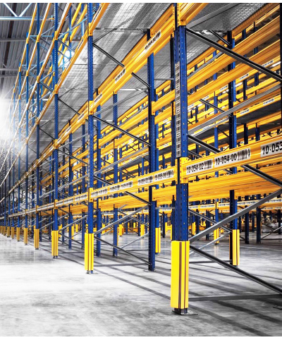 Single Deep Heavy Duty Pallet Rack Selective Pallet Rack Warehouse ...