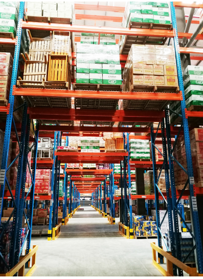 Single Deep Heavy Duty Pallet Rack Selective Pallet Rack Warehouse ...