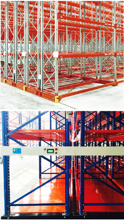 Heavy Duty Electric Mobile Pallet Racking System Heavy Duty Pallet Rack ...