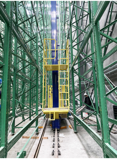 Single Deep Pallet Stacker ASRS, Automatic Storage and Retrieval System