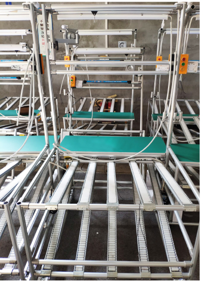 The Third Generation Lean Pipe Rack Aluminium Alloy Equipment