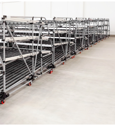 The Third Generation Lean Pipe Rack Aluminium Alloy Equipment