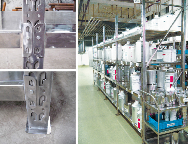 Stainless steel racking Warehouse Storage Rack Warehouse Shelving