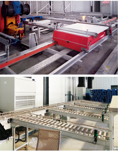 Pallet Sorting Conveyor System Flexible Gravity Roller Conveyor System ...