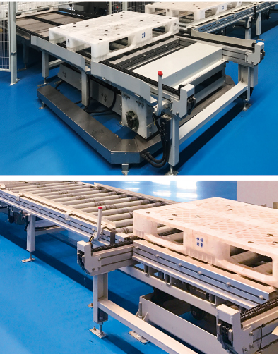 Pallet Sorting Conveyor System Flexible Gravity Roller Conveyor System ...