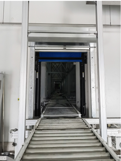 Handling & Palletizing System Warehouse Storage Rack Pallet Conveyor System