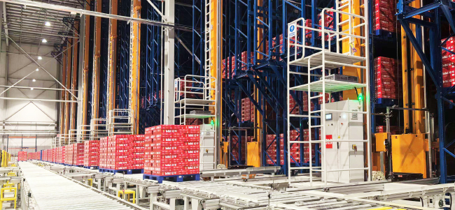 Cold Storage Warehouse ASRS Automated Storage and Retrieval System