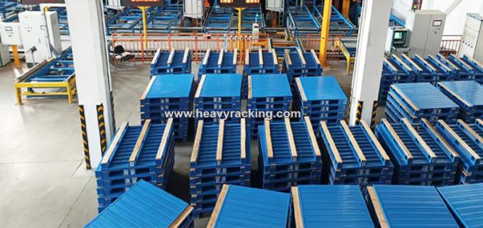 Steel and Wood Structure Pallets Iron Pallet Metal Pallets For ASRS ...