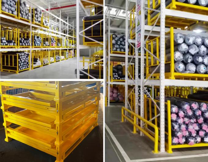 Foldable Stacking rack Demountable Stacking Rack Stackable Rack