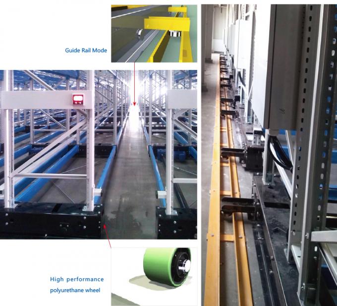 Electric Mobile Pallet Rack Rail Free Racking Warehouse Storage Rack ...