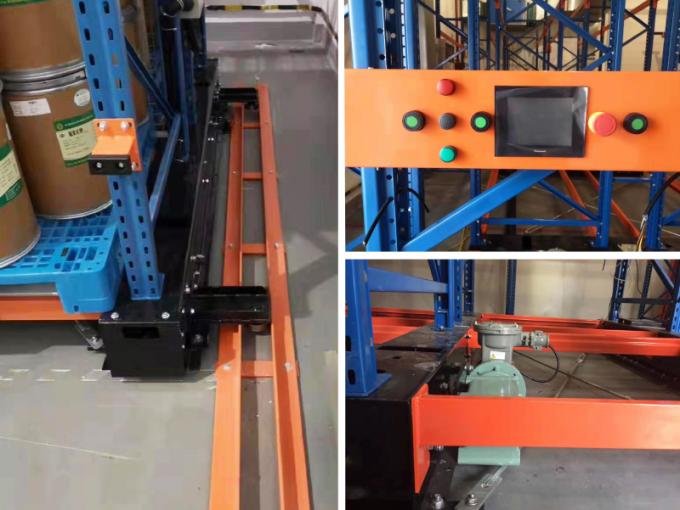 Electric Mobile Pallet Rack Rail Free Racking Warehouse Storage Rack ...