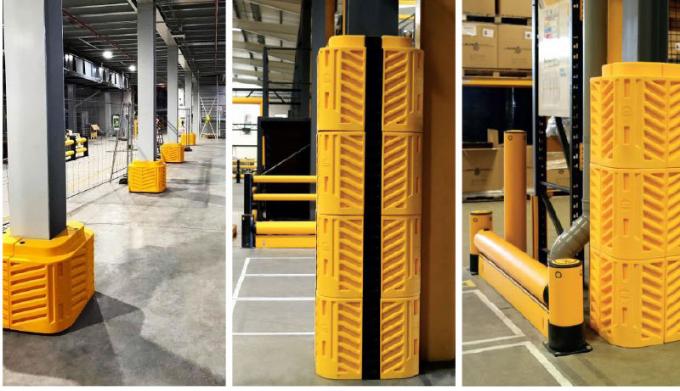 Building column Guard Anti-Collision Guardrails Warehouse Safety Barrier