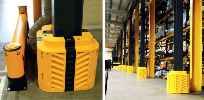 Building column Guard Anti-Collision Guardrails Warehouse Safety Barrier