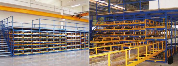 Roll Out Cassette Rack Honeycomb Rack Long Products Racking Cantilever ...