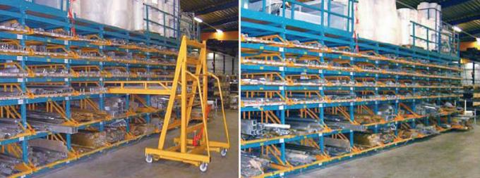 Roll Out Cassette Rack Honeycomb Rack Long Products Racking Cantilever ...