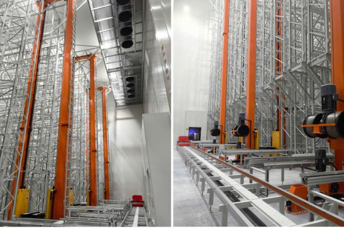 Cold Storage Warehouse ASRS Automated Storage and Retrieval System