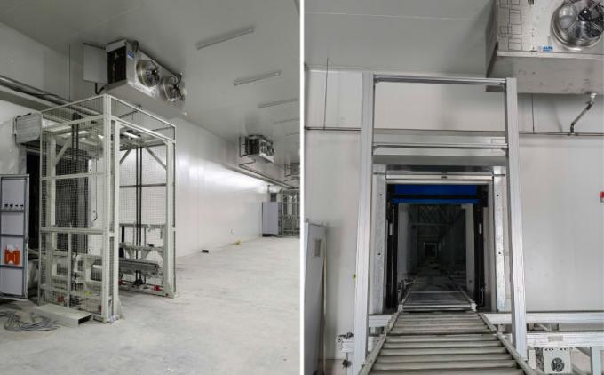 Cold Storage Warehouse ASRS Automated Storage and Retrieval System