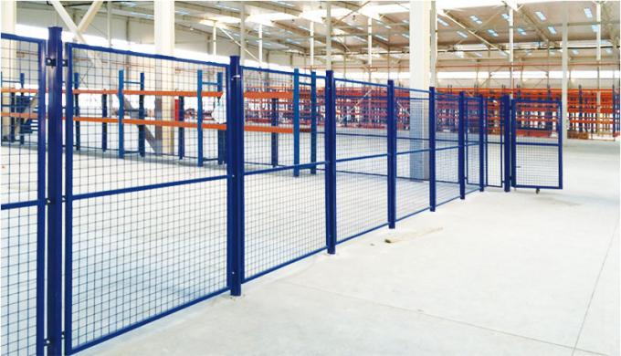 Wire Mesh Security Fence Aluminium Alloy Safety Fence Warehouse Fence