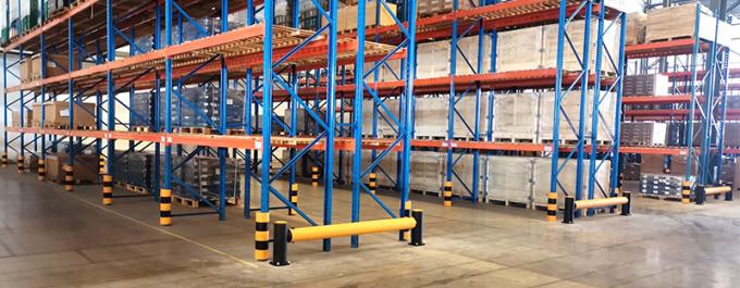 A42: Rack Upright Corner Protector Plastic Rack Post Guard Column Protector