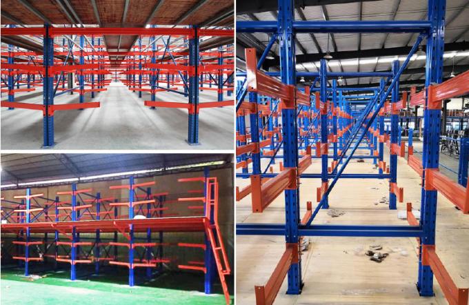 Cantilever Rack For Long Products Cantilevered Mezzanine Rack Warehouse ...