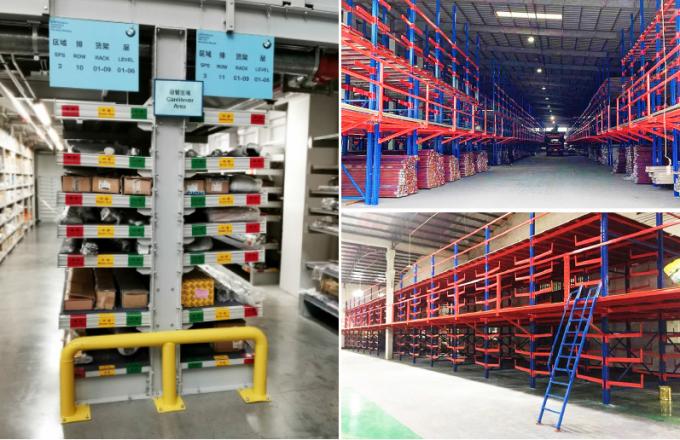 Cantilever Rack For Long Products Cantilevered Mezzanine Rack Warehouse ...