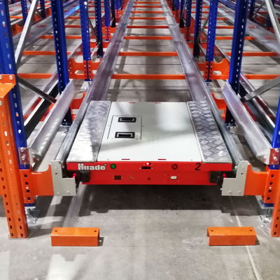 Fully Automated Fifo Filo Shuttle Forklift AGV System ,www.heavyracking.com